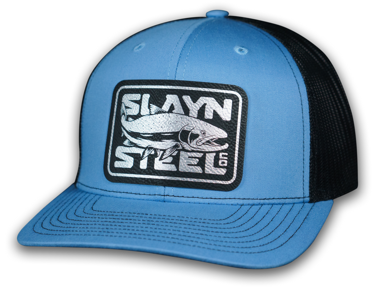 SSC BUCK WILD CHROME PATCH BLUE SNAPBACK – SLAY'N STEEL CO.